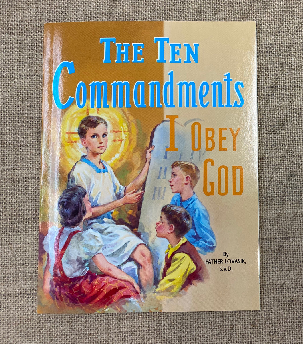 The Ten Commandments I Obey God – The Cottage in Thrifty Way of Abbeville